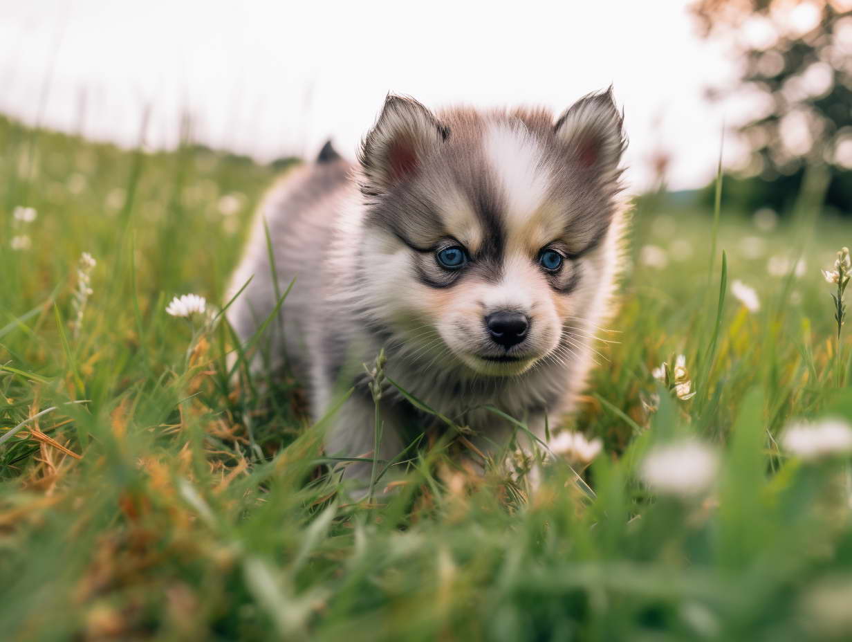 Pomsky Puppy For Sale Los Angeles Price Guide | PETSIDI
